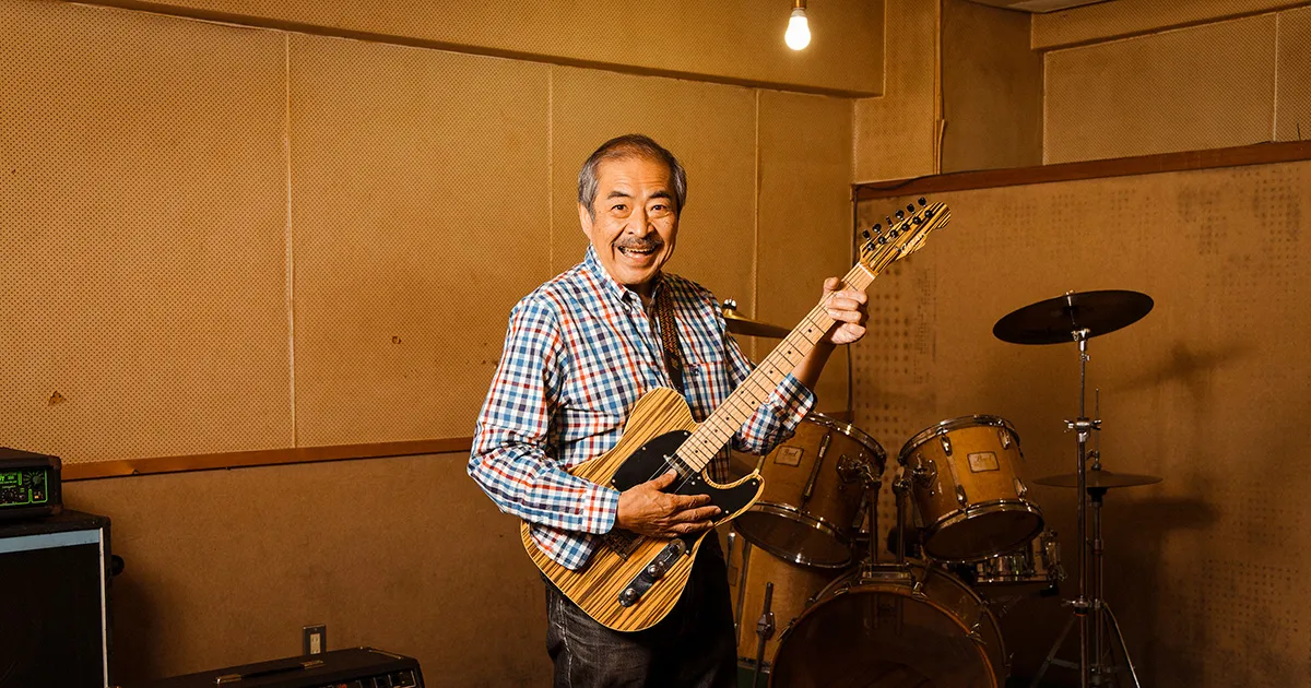 吾妻光良｜退職後に"プロ入り"したギター人生。理想は低く、できるだけ長く音楽を楽しむ｜音楽｜Aktio Note-アクティオノート〜創造する人のためのノート〜