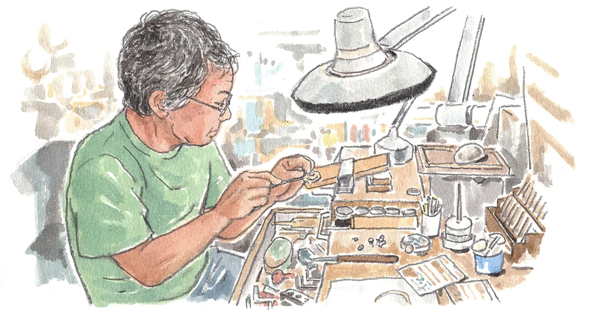 最強の御守りのつくり方と不思議なジュエリー職人｜【連載】人生100年時代、「生き甲斐」を創る｜Aktio Note-アクティオノート〜創造する人のためのノート〜